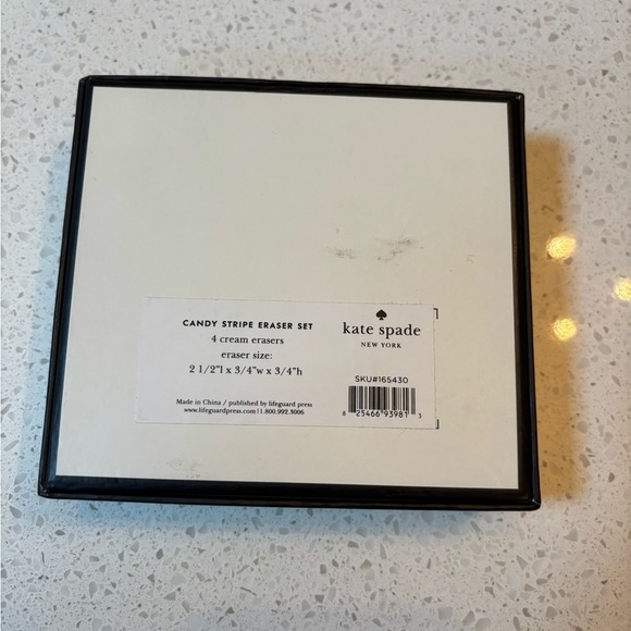 kate spade | Office | New Kate Spade Eraser Set | Poshmark